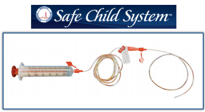 POLYURETHANE FEEDING TUBE WITH ENTERAL CONNECTOR, 4.0 FR X 40 CM