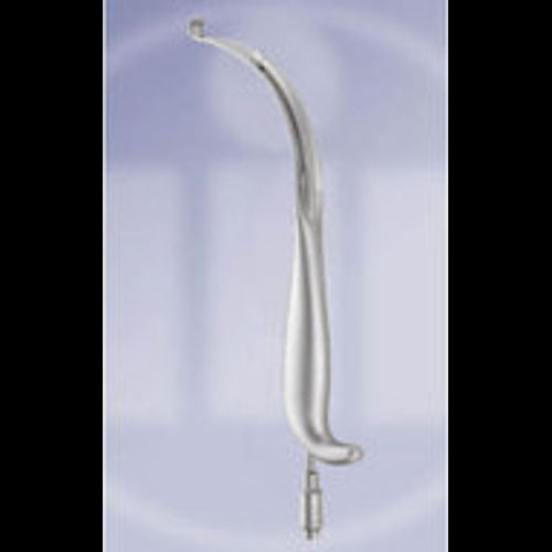 EXTRA ORAL MANDIBULAR RETRACTOR, 22CM, WITH FIBER OPTIC ILLUMINATION