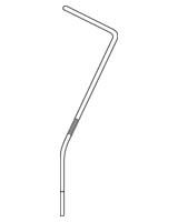 RESANO AT SIGMOID ANASTOMOSIS FORCEPS, 28CM