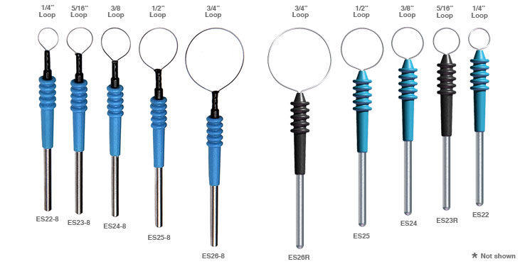 DISPOSABLE .008" TUNGSTEN THIN WIRE LOOP, 3/8" (9.53MM) SHORT SHAFT ...