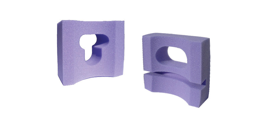 COMFORT FOAM SCULPTED HEAD REST, WITH ANESTHESIA SLOT