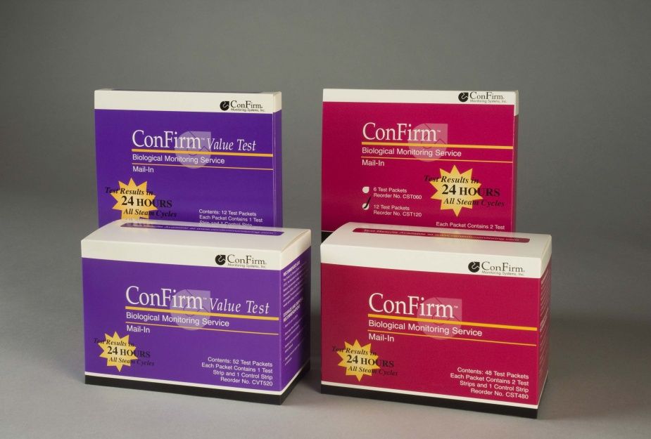 CONFIRM BIOLOGICAL MONITORING 2 STRIP VALUE MAIL IN TEST KIT