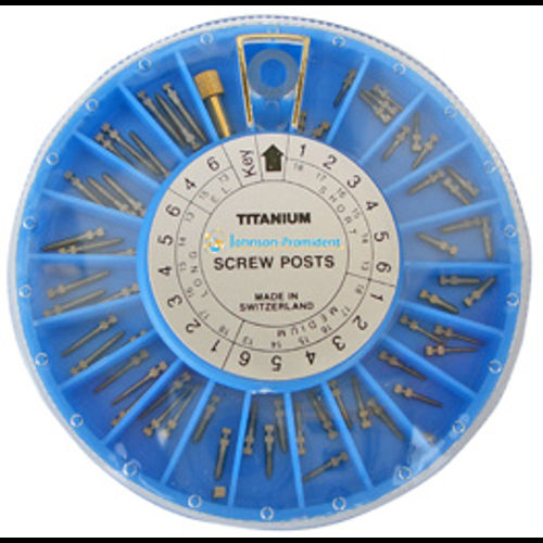 DENTATUS TITANIUM SCREW POST KIT