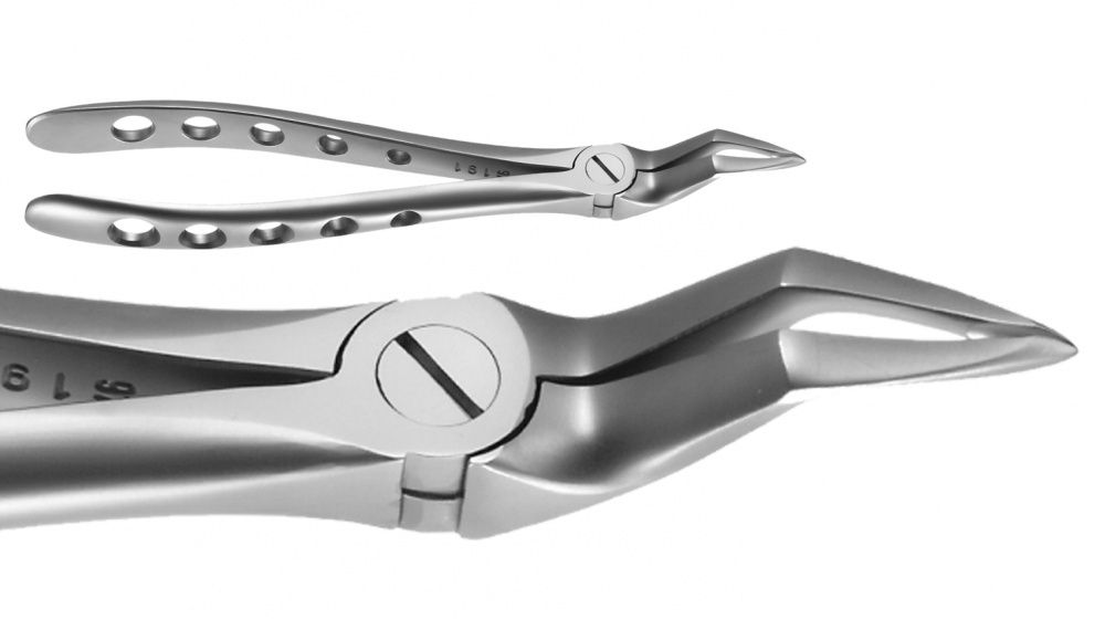 X TRAC FORCEPS, UPPER ROOT TIP FORCEPS