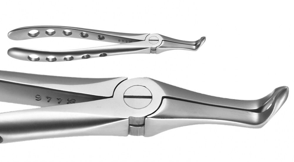 X TRAC FORCEPS, LOWER ROOT TIP FORCEPS