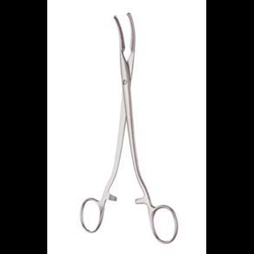MIKULICZ PERITONEAL FORCEPS, 20CM, FULL CURVED