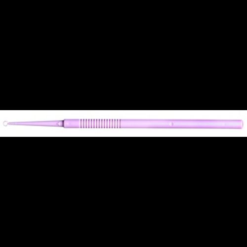 DISPOSABLE EAR CURETTE , RING TIP, SINGLE USE, PINK
