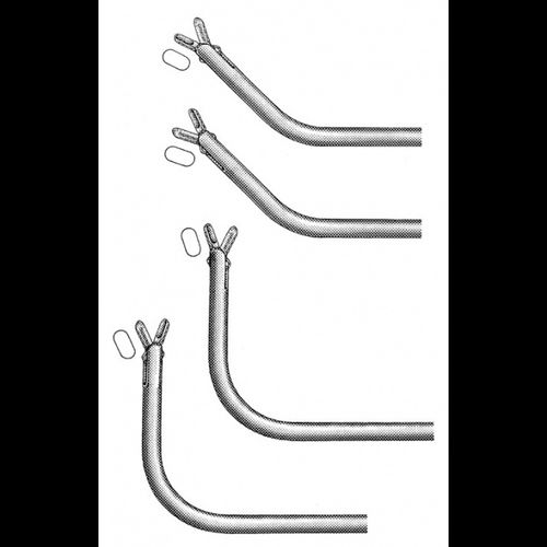 FRONTAL SINUS RECESS GIRAFFE FORCEPS, 5 1/2" SHAFT