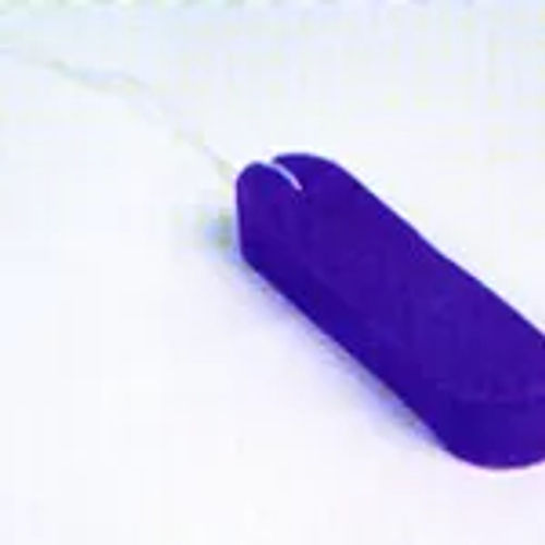 PVA+ ANATOMICAL NASAL TAMPON WITH AIRWAY, 8.0 X 1.5 X 3.0CM