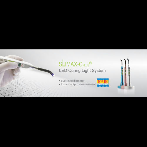 SLIMAX PLUS LED CURING LIGHT, BLUE, BUILT IN RADIOMETER