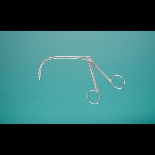 KING ADENOID PUNCH FORCEPS, 4 11/32" SHAFT