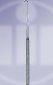 NERVE AND TENDON HOOK, 16CM, 9MM, BLUNT