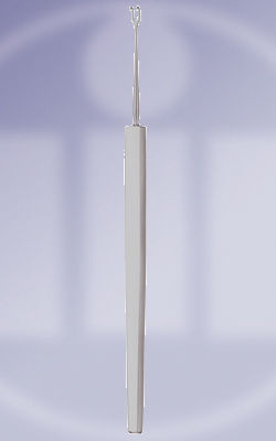 GUTHRIE DOUBLE RETRACTOR HOOK, 13CM, SHARP