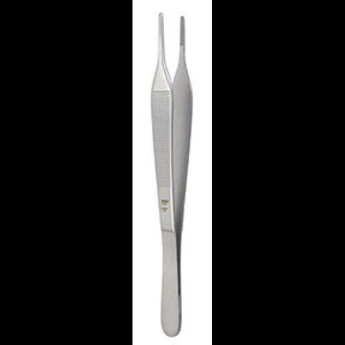 HUDSON EWALD DRESSING FORCEPS, 15.2CM, SERRATED TIPS 6IN
