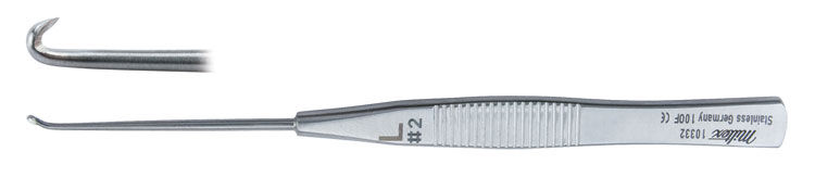 MUELLER PHLEBECTOMY HOOK, LEFT #2, 5"