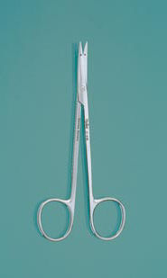 LITTLER SUTURE CARRYING SCISSORS, 11.8CM, CURVED