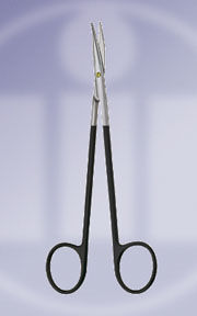 BLACK LINE REYNOLDS JAMESON SCISSORS, 11.5CM, CURVED