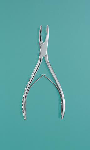 FRIEDMAN DENTAL RONGEUR, VERY DELICATE, 14CM, SLIGHTLY CURVED