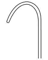 ROUX RETRACTORS, DOUBLE ENDED, SET OF #1, #2, AND #3