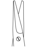 MAYO NOBLE OPERATING SCISSORS, 17CM, STRAIGHT