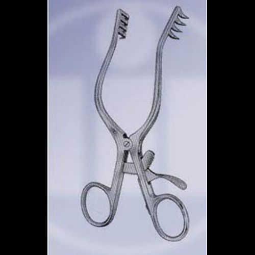 MOLLISON RETRACTOR, 15CM, SHARP PRONGS