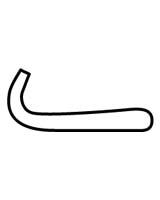 CONTOUR SCALP RETRACTOR, 14CM, 3X4 BLUNT PRONGS, ANGULAR ARMS, 19MM DEEP