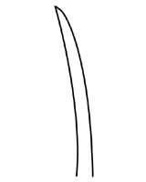 SEDILLOT PERIOSTEAL ELEVATOR, 21CM, 15MM, RING HANDLE, SHARP