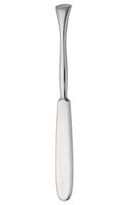 LANGENBECK PERIOSTEAL ELEVATOR, 19CM, 15MM, SHARP, SLIGHTLY CURVED