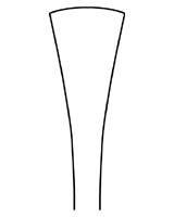 LANGENBECK PERIOSTEAL ELEVATOR, 19CM, 15MM, SHARP, SLIGHTLY CURVED