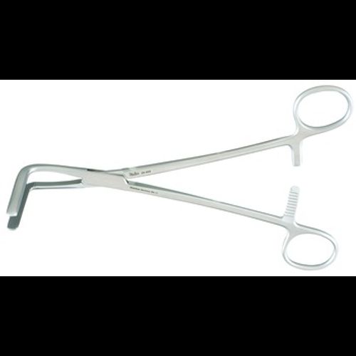 WERTHEIM CULLEN PEDICLE CLAMP, 21.6CM, ANGLED