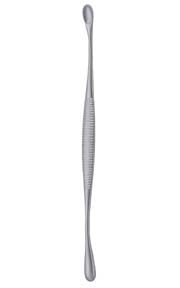 VOLKMANN DOUBLE ENDED BONE CURETTE, 14.5CM