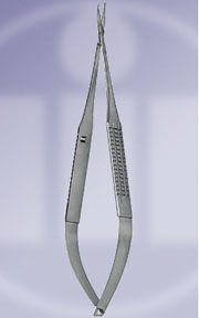 POTTS YASARGIL MICRO SCISSORS, 18.5CM, ANGLED 45 DEGREES