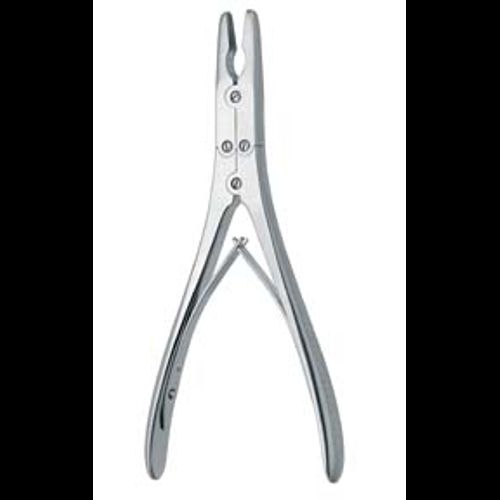 RUSKIN BONE RONGEUR, 18CM, CURVED, 5MM WIDE