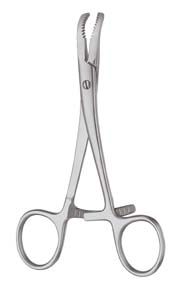 BONE HOLDING FORCEPS (REPOSITION FORCEPS), 14CM, ANGULAR JAWS