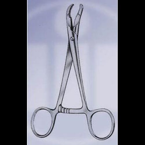 BONE HOLDING FORCEPS (REPOSITION FORCEPS), 14CM, ANGULAR JAWS